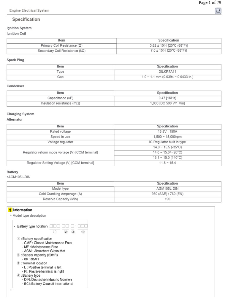 03.engine Electrical System | PDF | Electrical Connector | Electrical ...