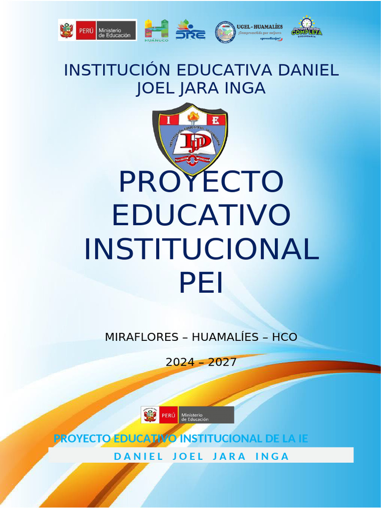 Pei 2025 Djji | PDF | Evaluación | Plan de estudios