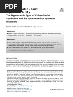 Beighton Score For Joint Hypermobility | PDF
