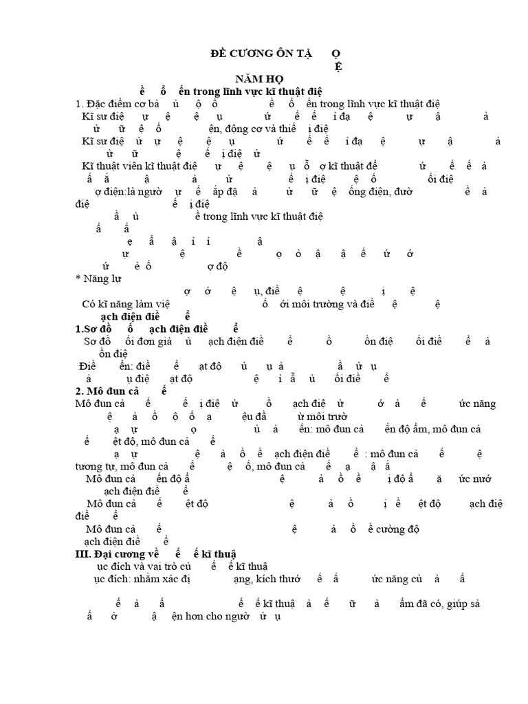 ĐỀ CƯƠNG ÔN TẬP HK 2-CN8 (NH 2024-2025) | PDF