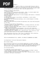 Celebrity Billing Format | PDF