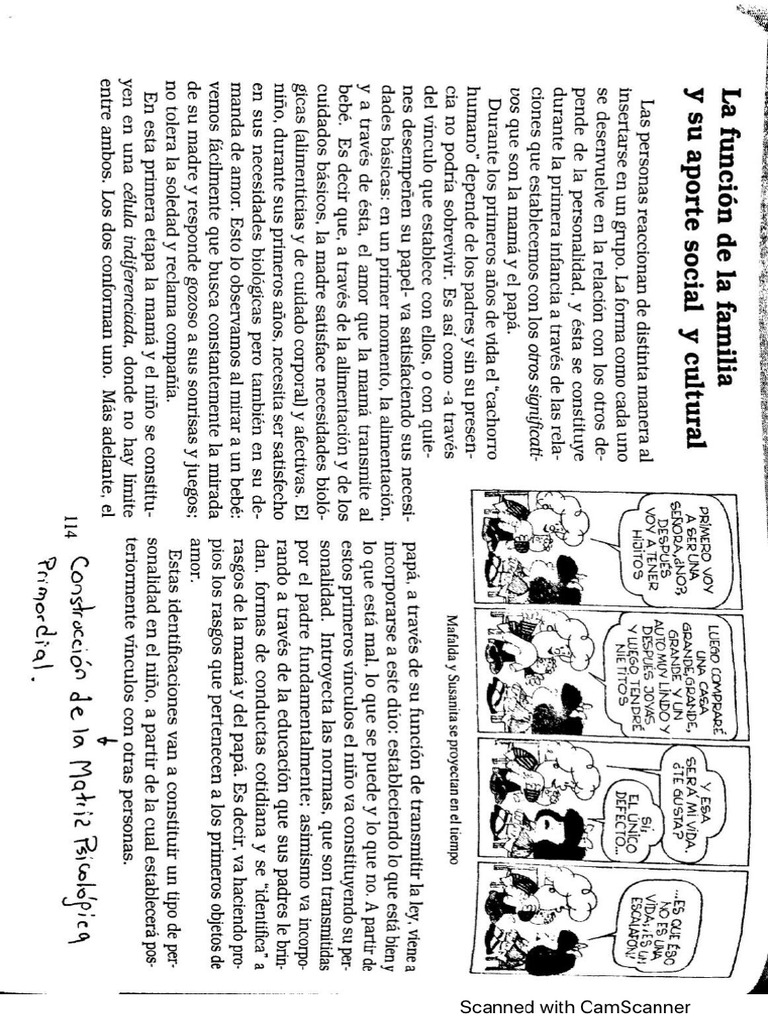 Mat de Lect "Matriz Psicológica Primord | PDF