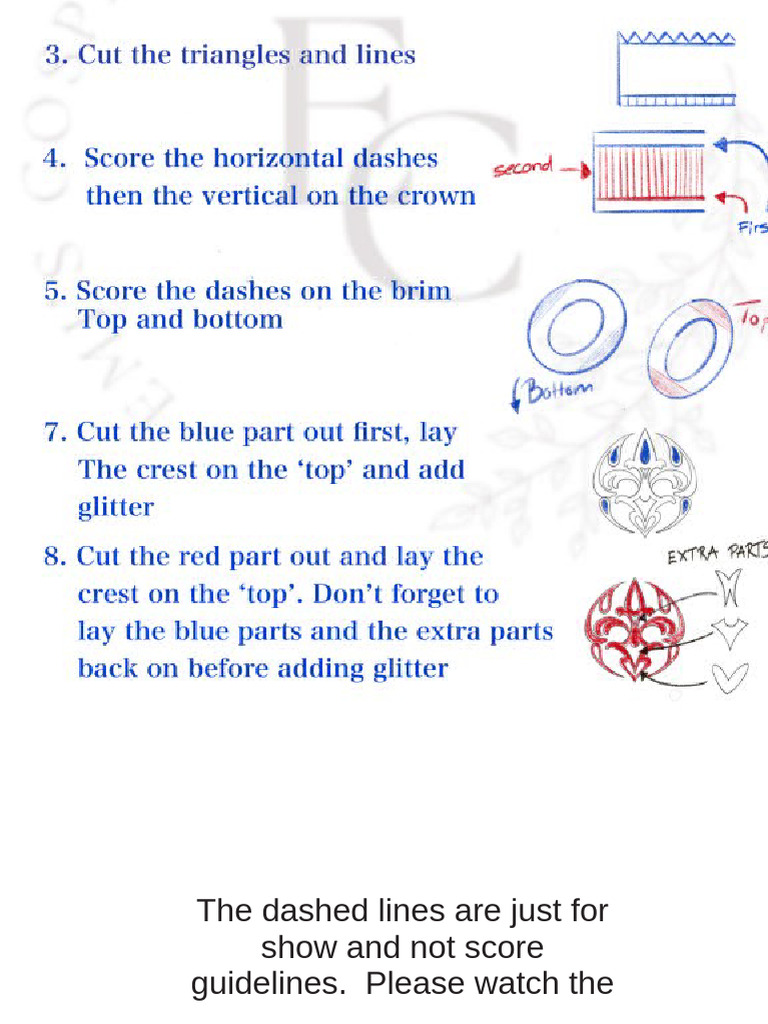 Furina Hat A4 PDF Template | PDF
