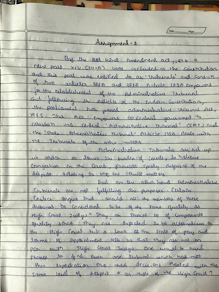 Admin Law Assignment 3 Pdf 1209