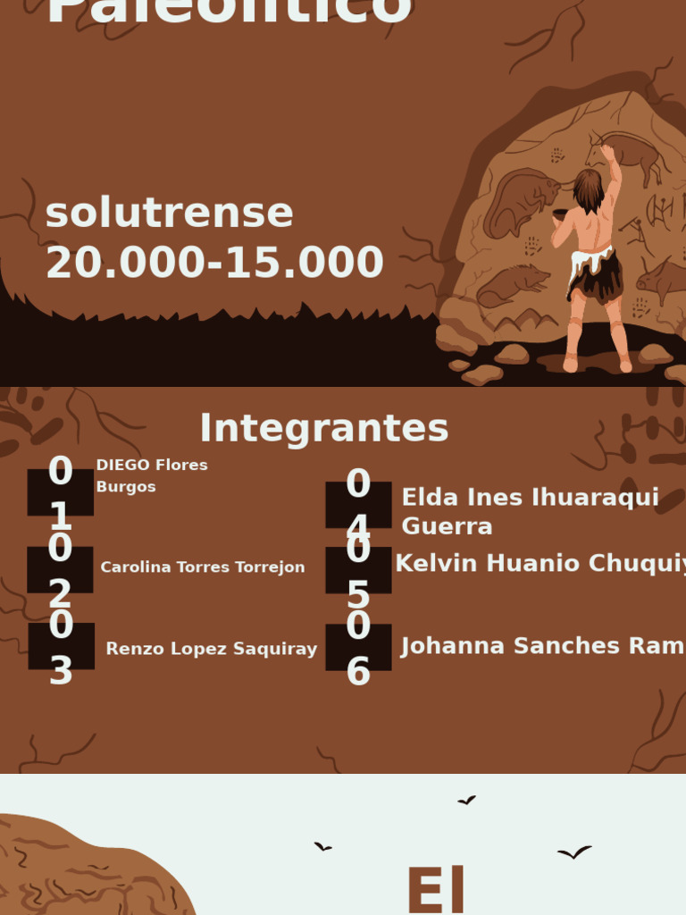 Paleolitico Superior | PDF | Arte roquero | Edad de Piedra