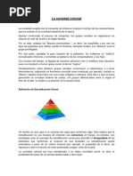 Piramide Social de La Epoca Colonial | PDF