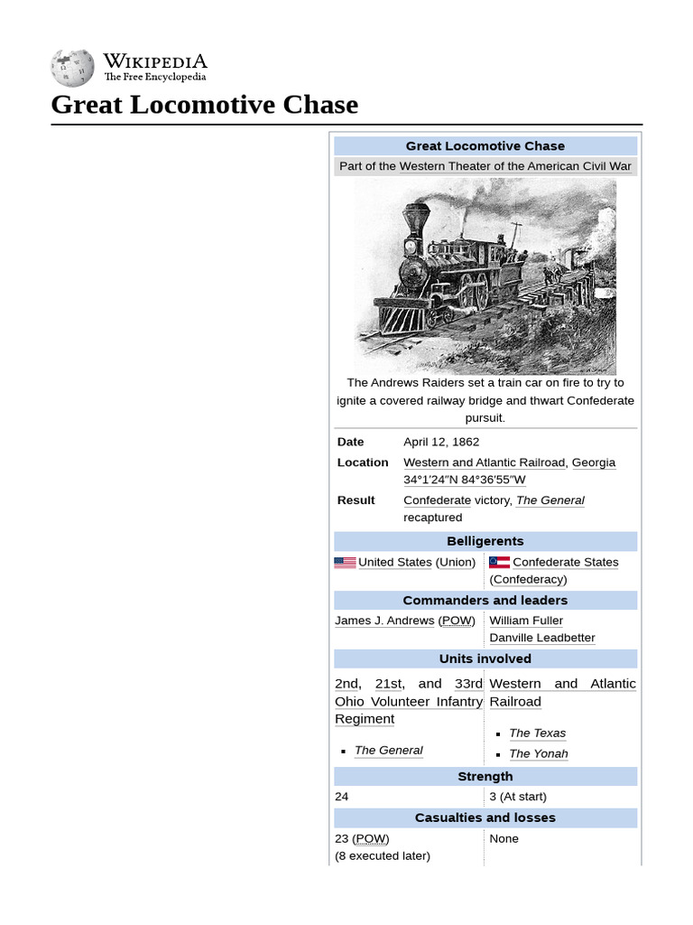 History War Great - Locomotive - Chase | PDF | Military | Military ...