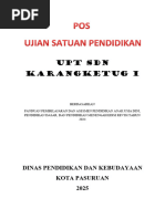 01 Juknis Pelaksaaan Ujian Satuan Pendidikan 2025 | PDF