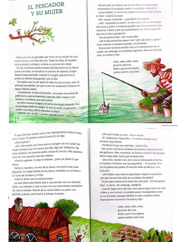 El Pescador y Su Mujer | PDF