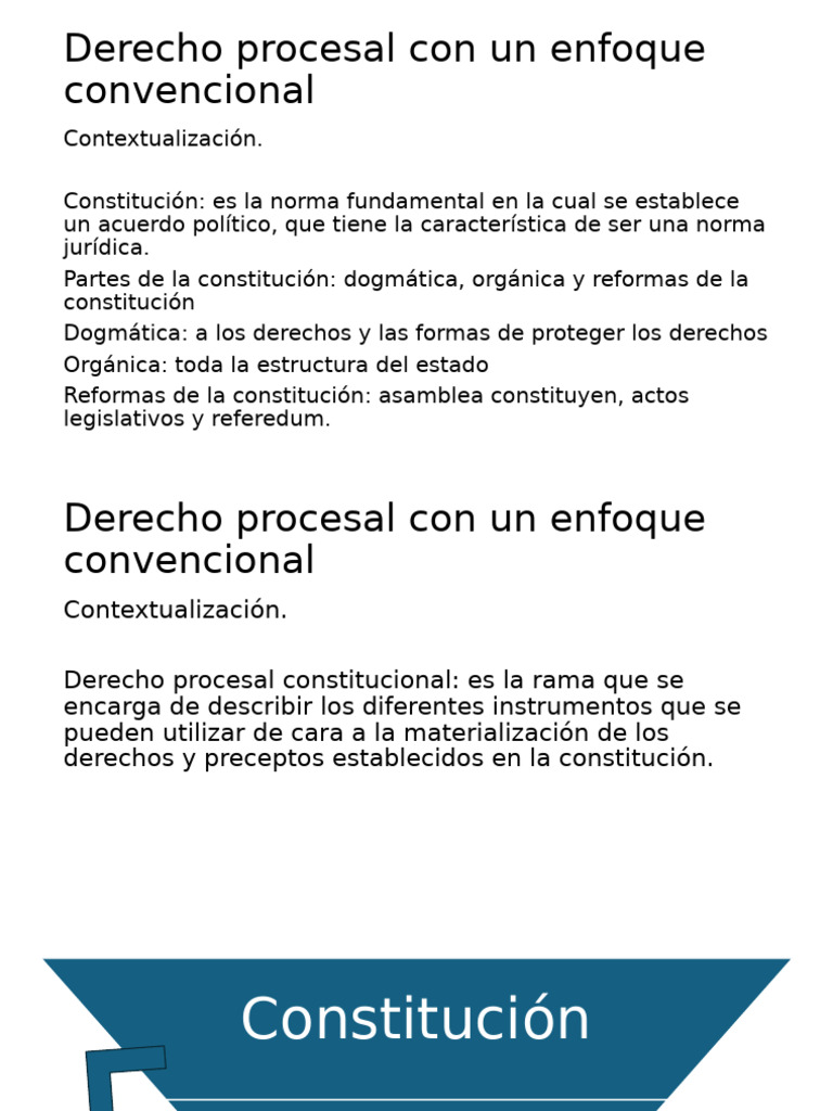 Derecho Procesal Constitucional | PDF