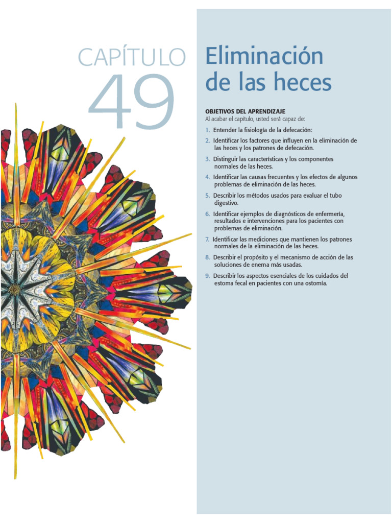 Kosier - Cap 49 | PDF | Estreñimiento | Heces