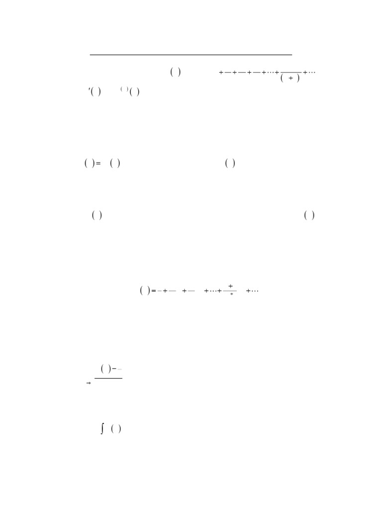 Power Taylor Maclaurin Practice | PDF | Power Series | Analysis