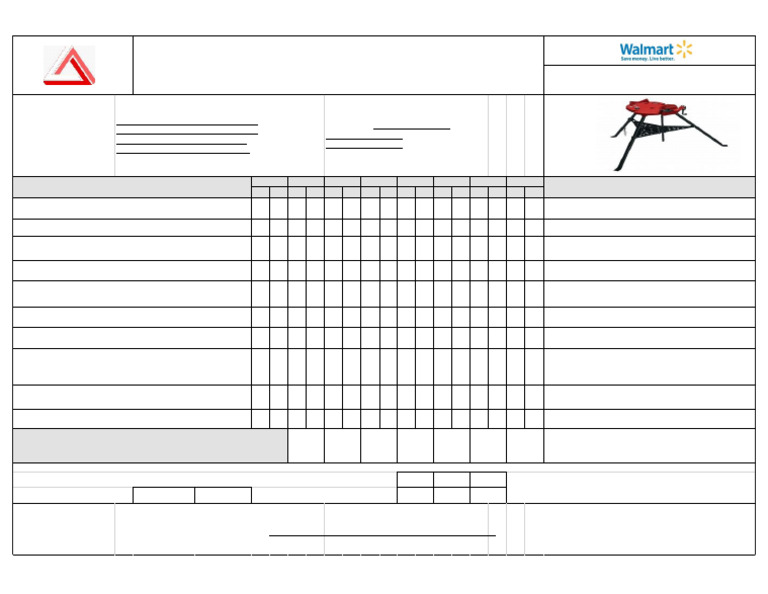 Check List Tripie (Walmart) | PDF