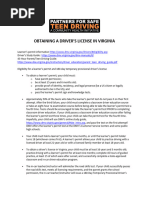 Virginia 45-Hour Driving Log Template | PDF