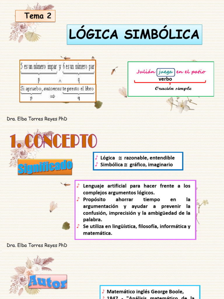 Lógica Simbólica: Oraciones y Proposiciones | PDF | Lógica | Proposición