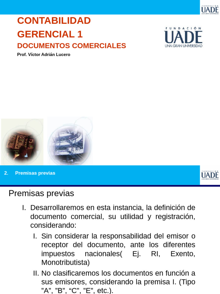 Presentacion_Documentos-comerciales-CG1 | PDF | Cheque | Bancos