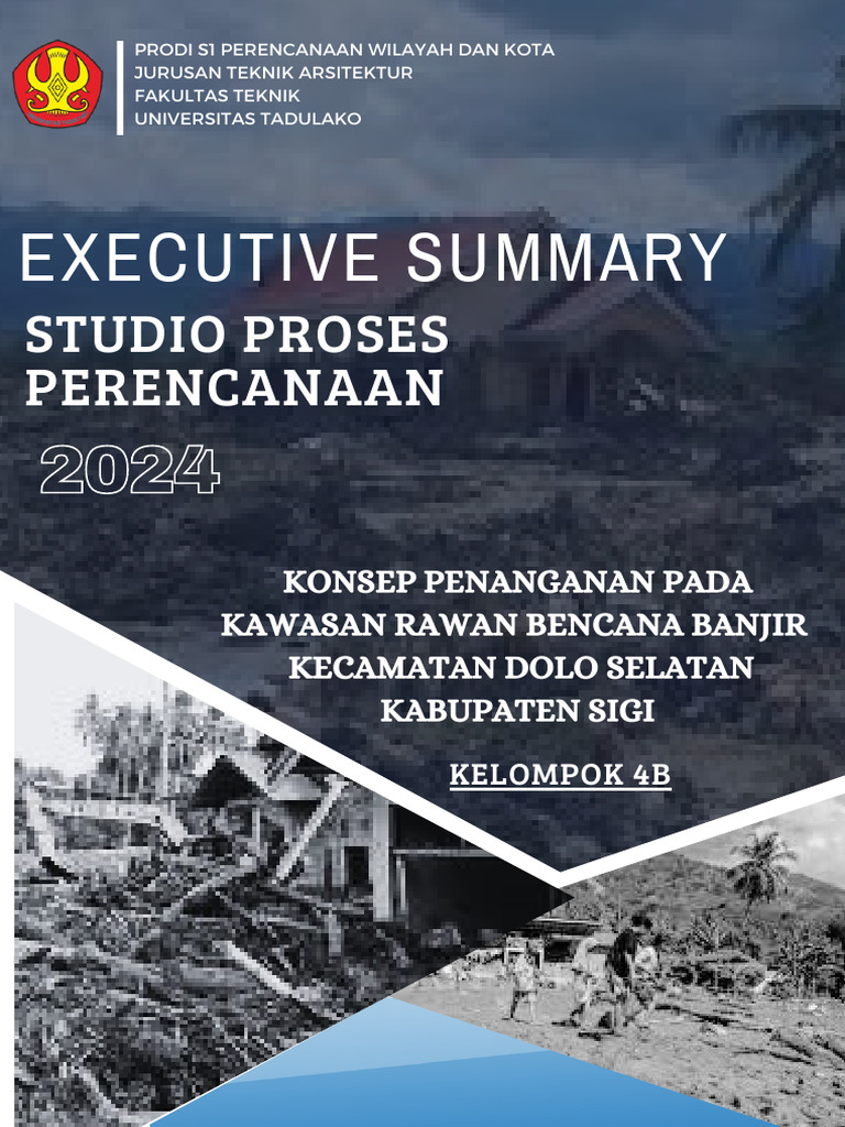 Executive Summary Studio Proses Perencanaan KEL. 4B | PDF