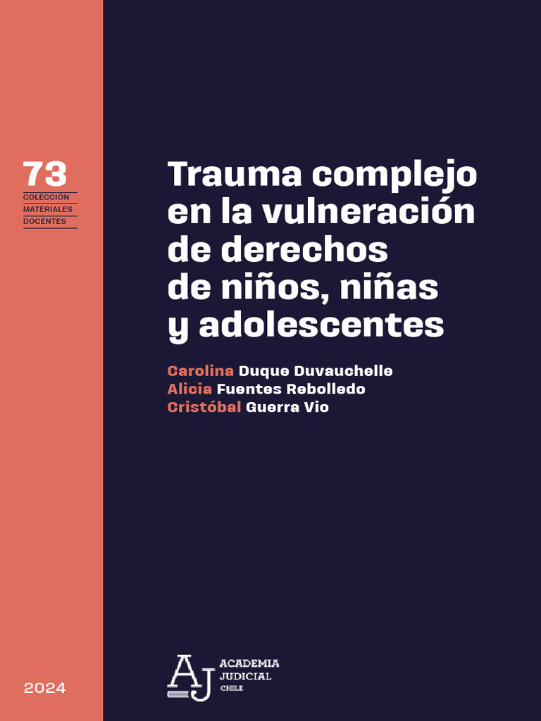 Trauma complejo en niños y adolescentes | PDF | Teoría de apego ...