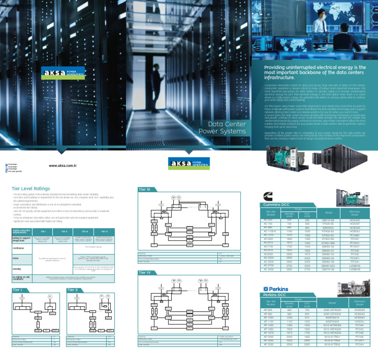 Reliable Power Solutions for Data Centers | PDF | Data Center | Power ...