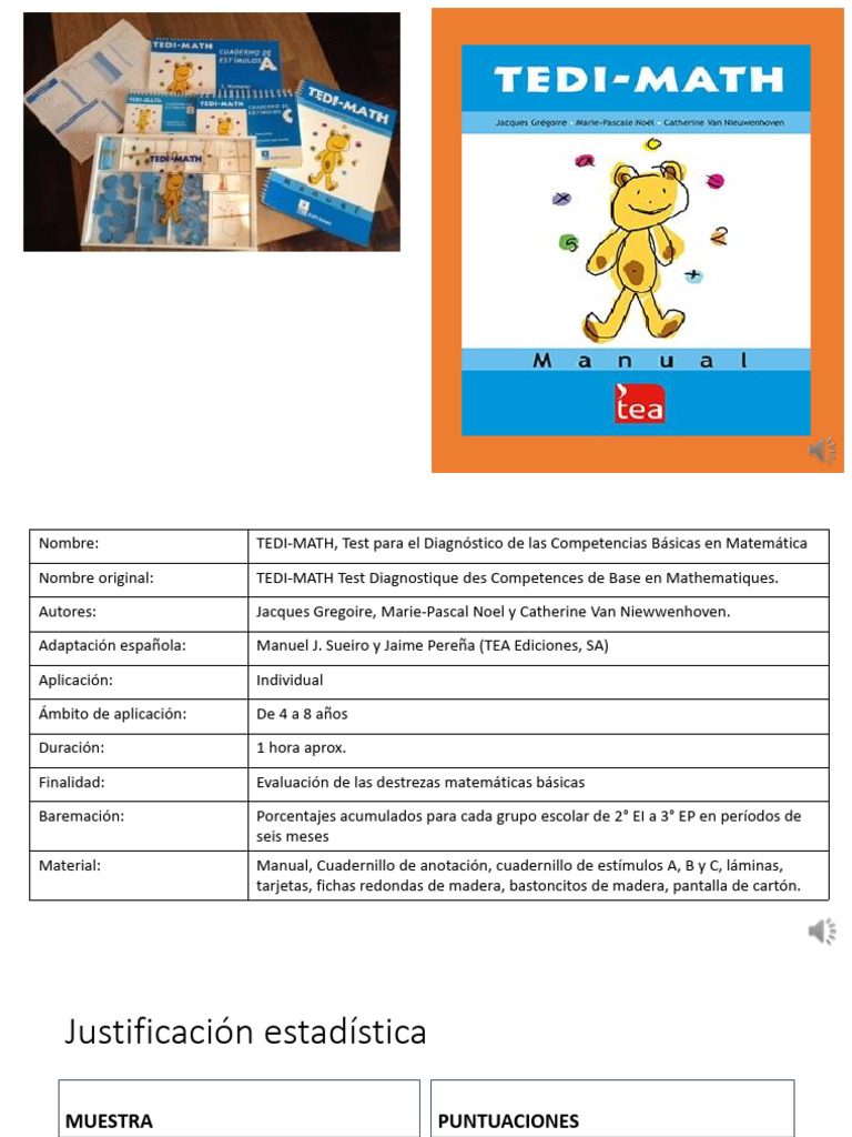 Tedi Math (Unidad 2) | PDF | Validez (Estadísticas) | Alfa de Cronbach