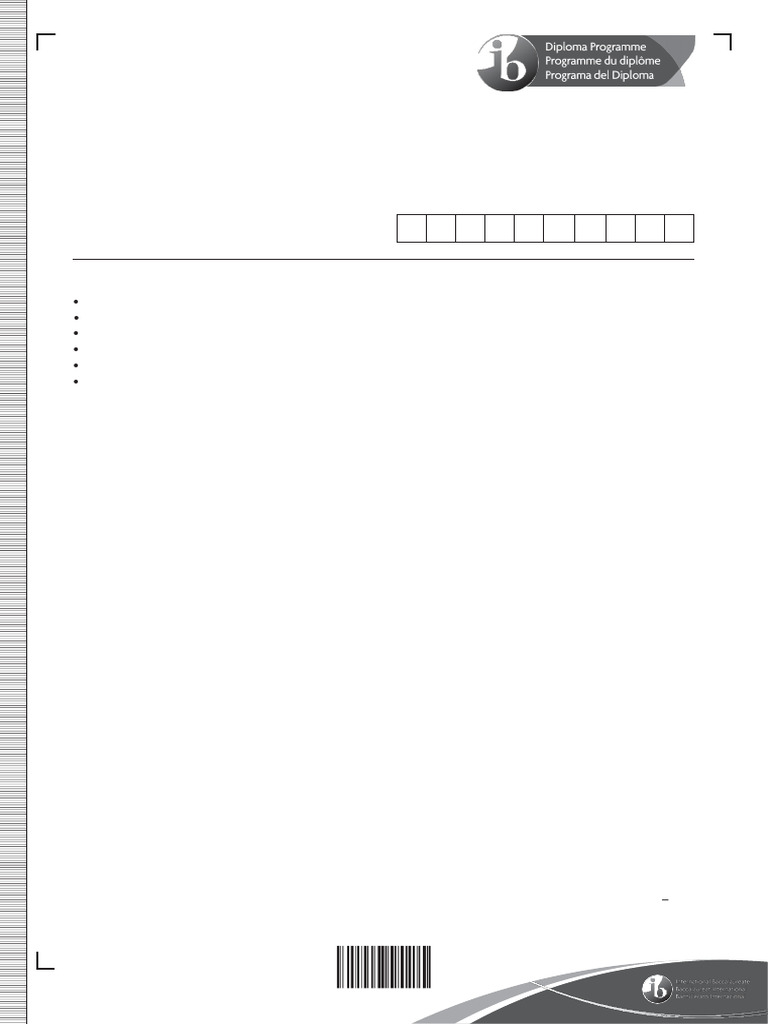 Classwork Paper 2 Section B-2 | PDF
