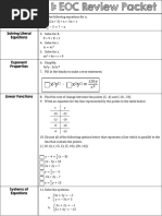 2023 Staar Redesign Algebra I Practice Test | PDF | Algebra | Function ...