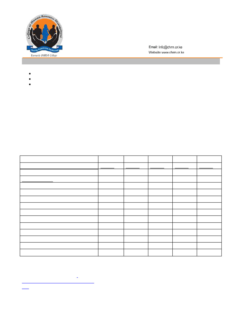 Fee Structure For Security Courses Level 6 (Diploma) Revised | PDF ...