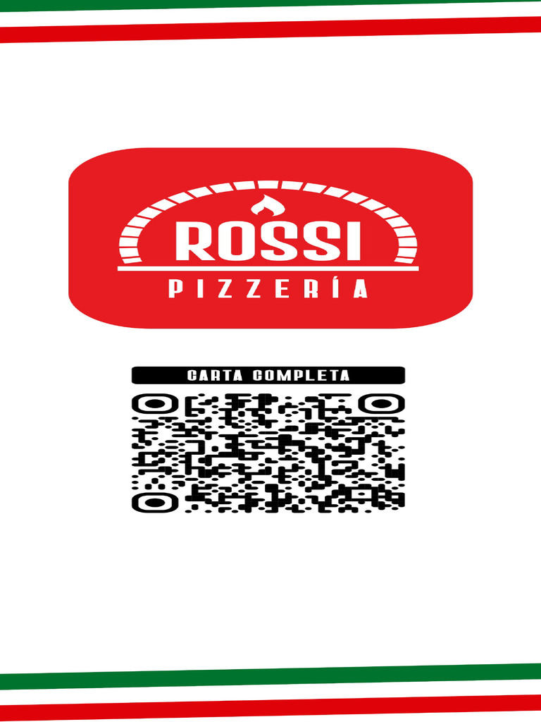Carta Rossi Pizzeria | PDF