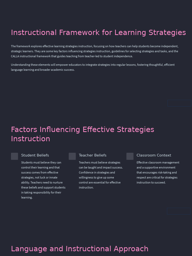 Lls Chapter 3 | PDF | Curriculum | Learning