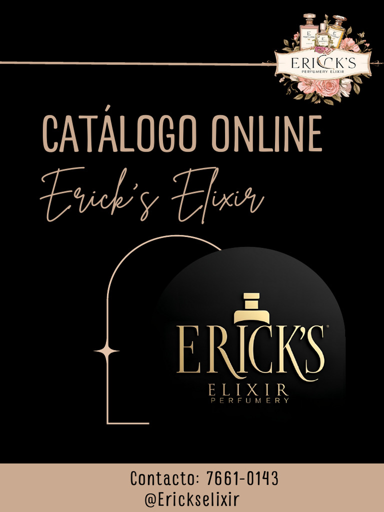 Catálogo 2025 Ericks Elixir | PDF