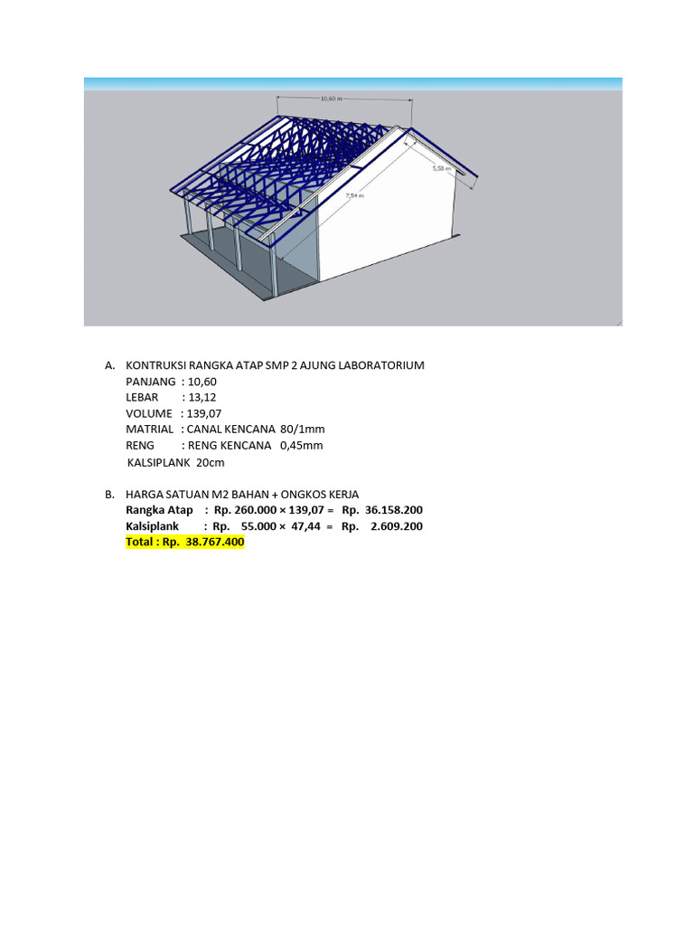Tagihan Mas Fadil SMP Ajung Dan MCK Sumberbaru | PDF