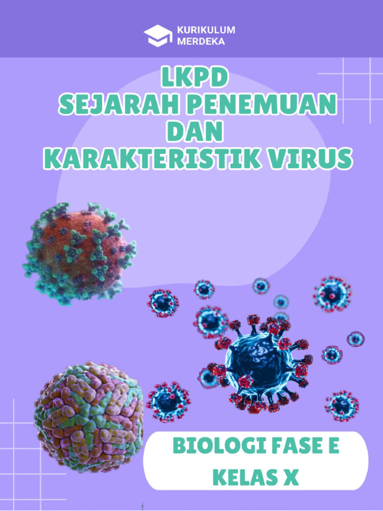 LKPD Sejarah Penemuan Virus Dan Karakteristik Virus | PDF