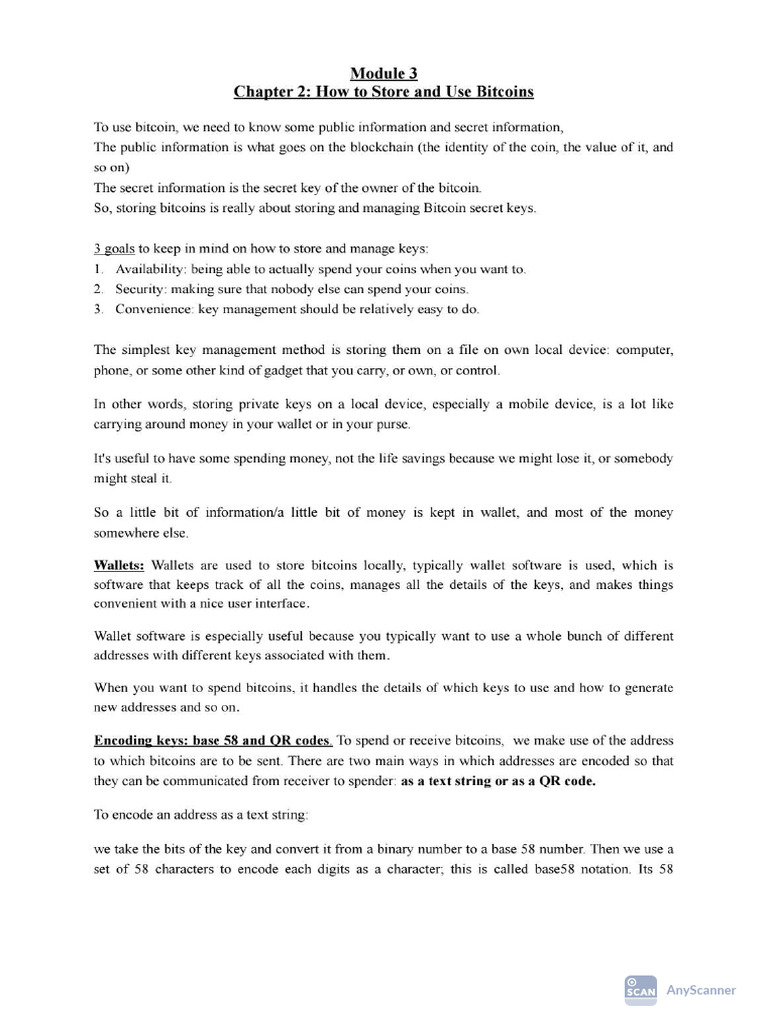 Blockchain Module3 - Chapter2 | PDF