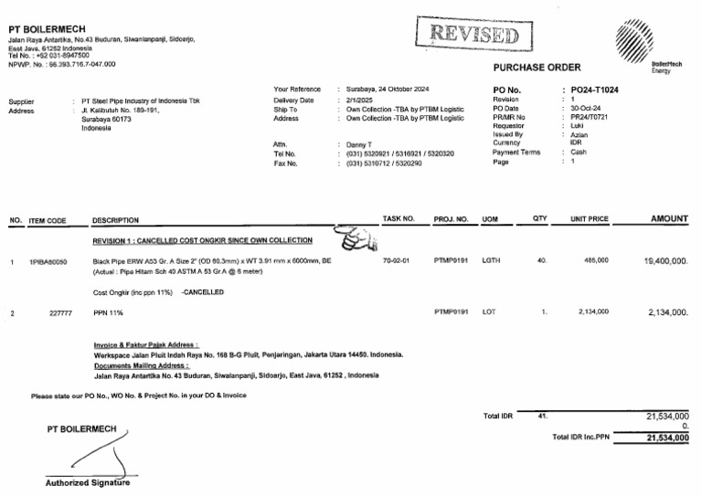 08112024135621-0001 Spindo Rev. 01 (PIPA) | PDF