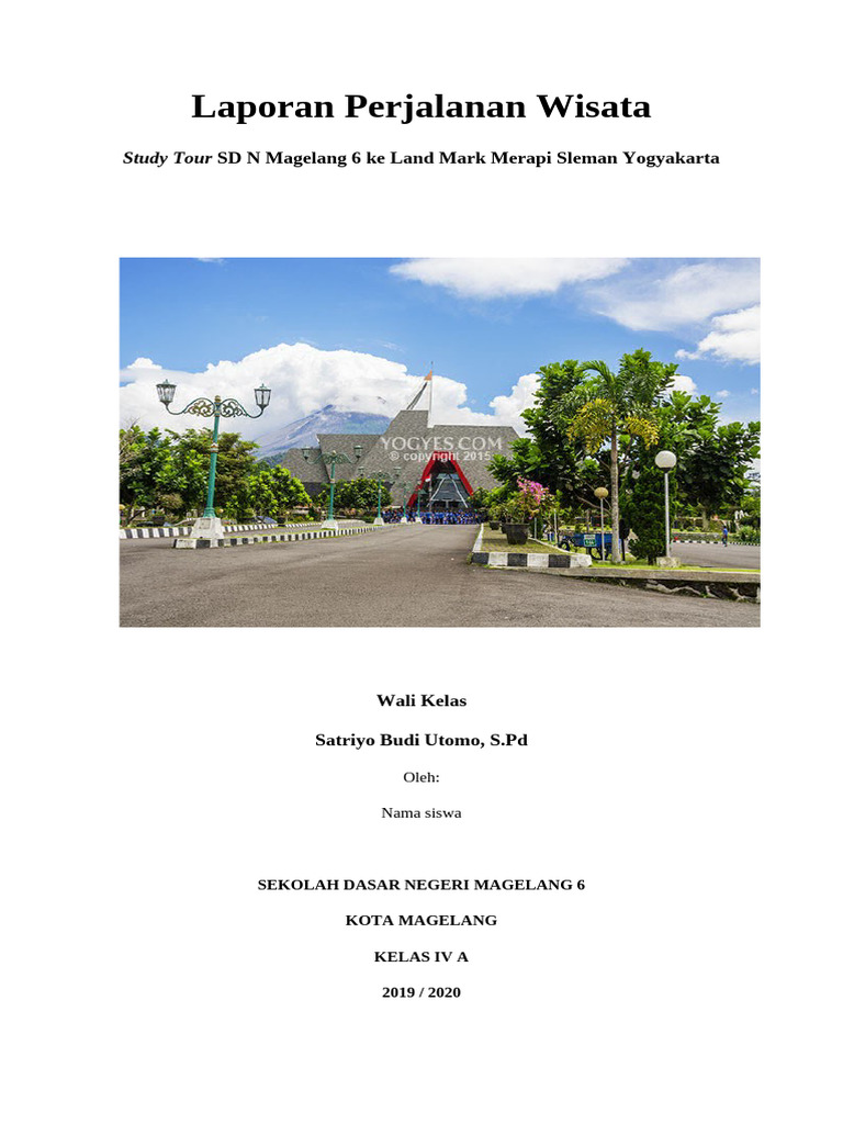 Laporan Perjalanan Wisata | PDF