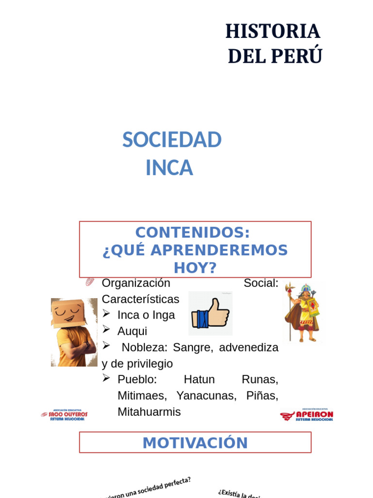Los Incas III. Sociedad | PDF | Imperio Inca | Andes