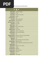 Comprehensive Philias A-Z List | PDF | Pedophilia | Nature