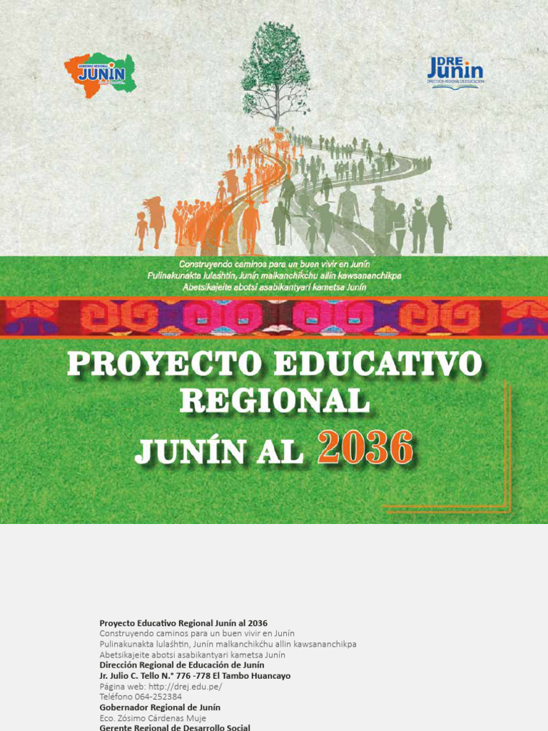 PROYECTO-educativo-regional-junin-2023-2036 | PDF