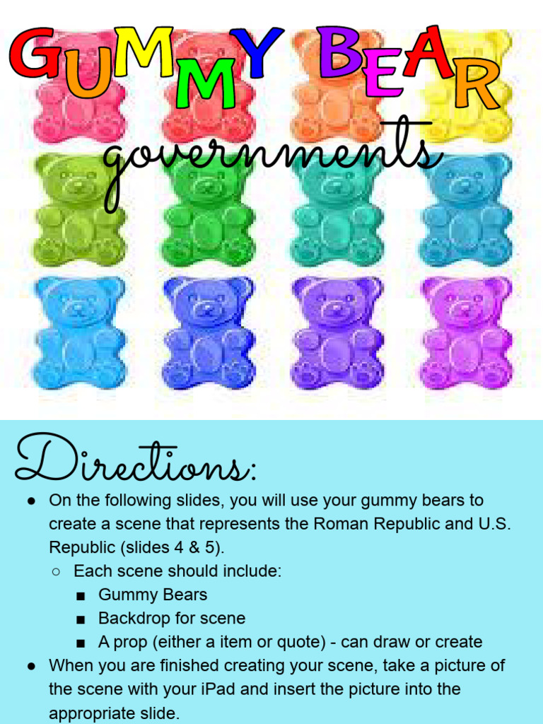 Gummy Bear Governments | PDF