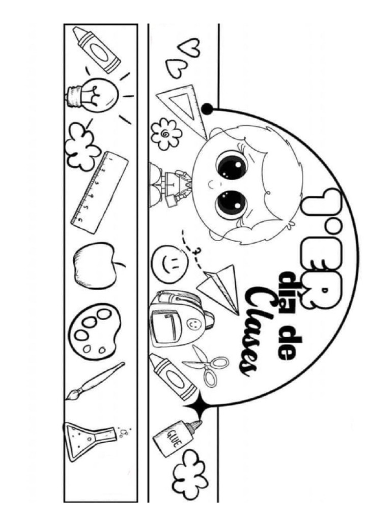 Coronas Niños y Niñas Primer Día de Clases | PDF