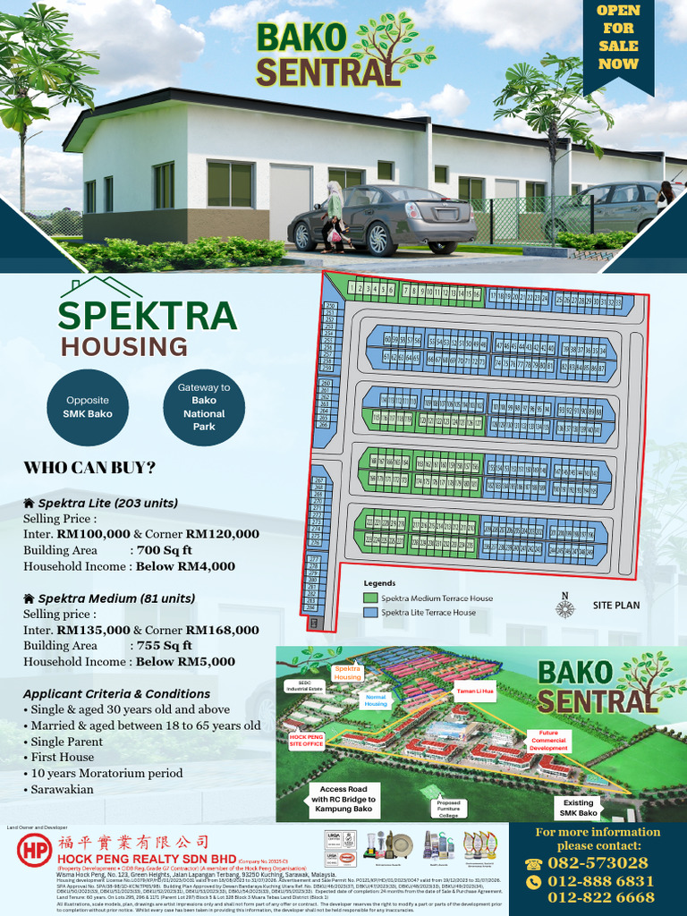 Bako-Sentral Brochure Final | PDF | Wall | Building Technology