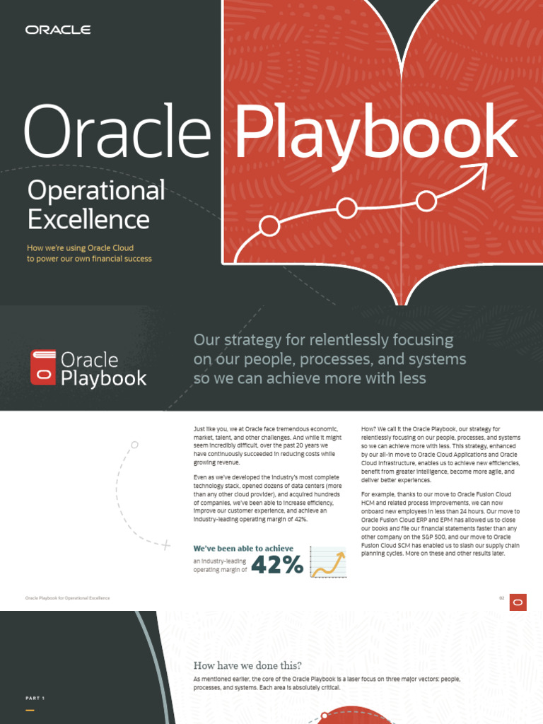 Oracle: Playbook | PDF | Cloud Computing | Oracle Corporation