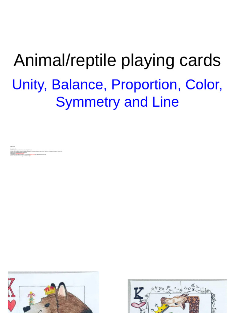 Reptile Playing Cards | PDF