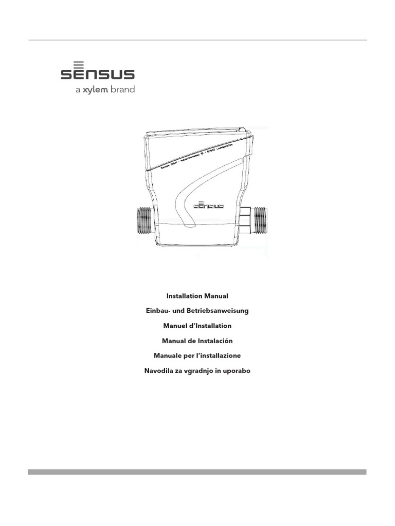 iPERL Water Meter Installation Guide | PDF | Pipe (Fluid Conveyance ...