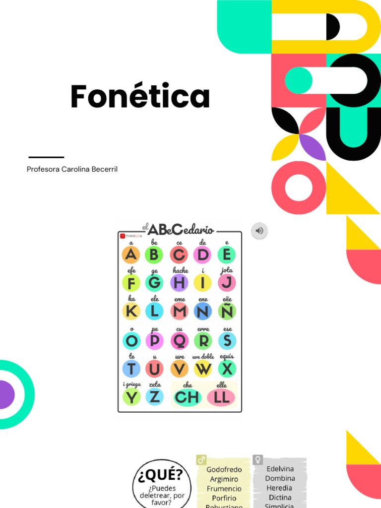 Español Fonética .PPTX - Removed | PDF