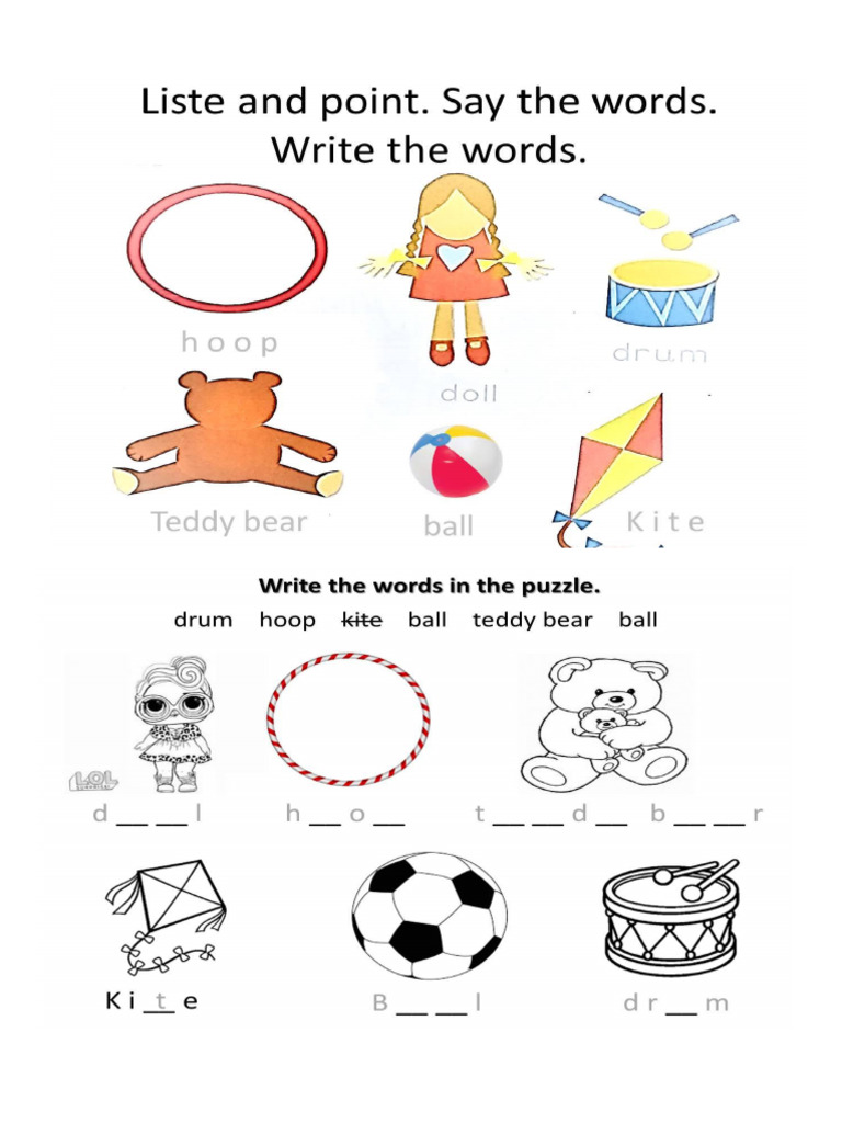 Ejercicios Primer Grado C3 | PDF