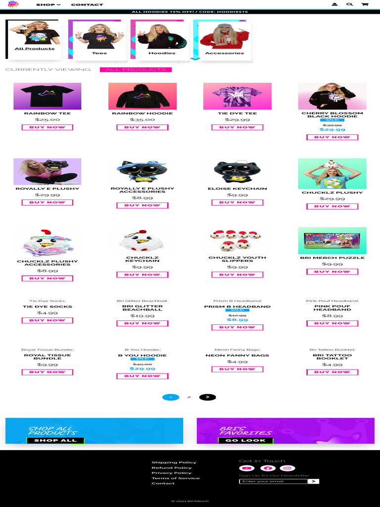 All Products - Bri Merch 2 | PDF