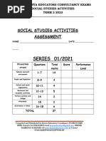 Grade 4 SST Topical Questions Homework | PDF | Kenya | Nairobi