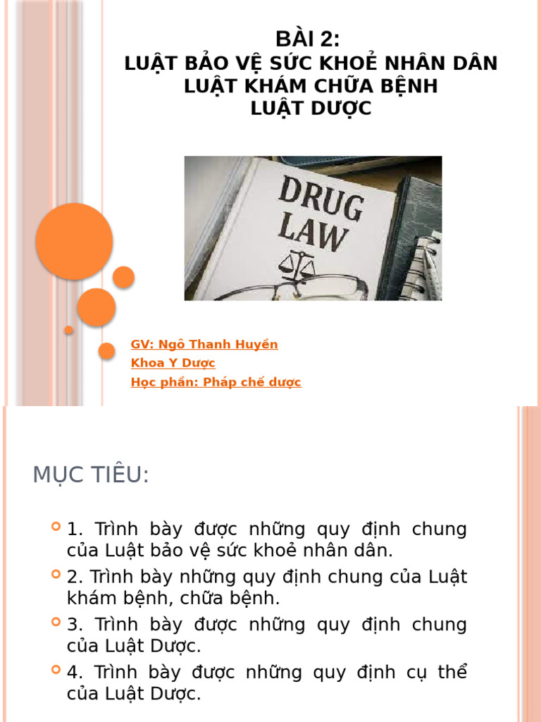 Bài 1. HT Các VBPL Liên Quan Đến HND Tại VN 2 | PDF