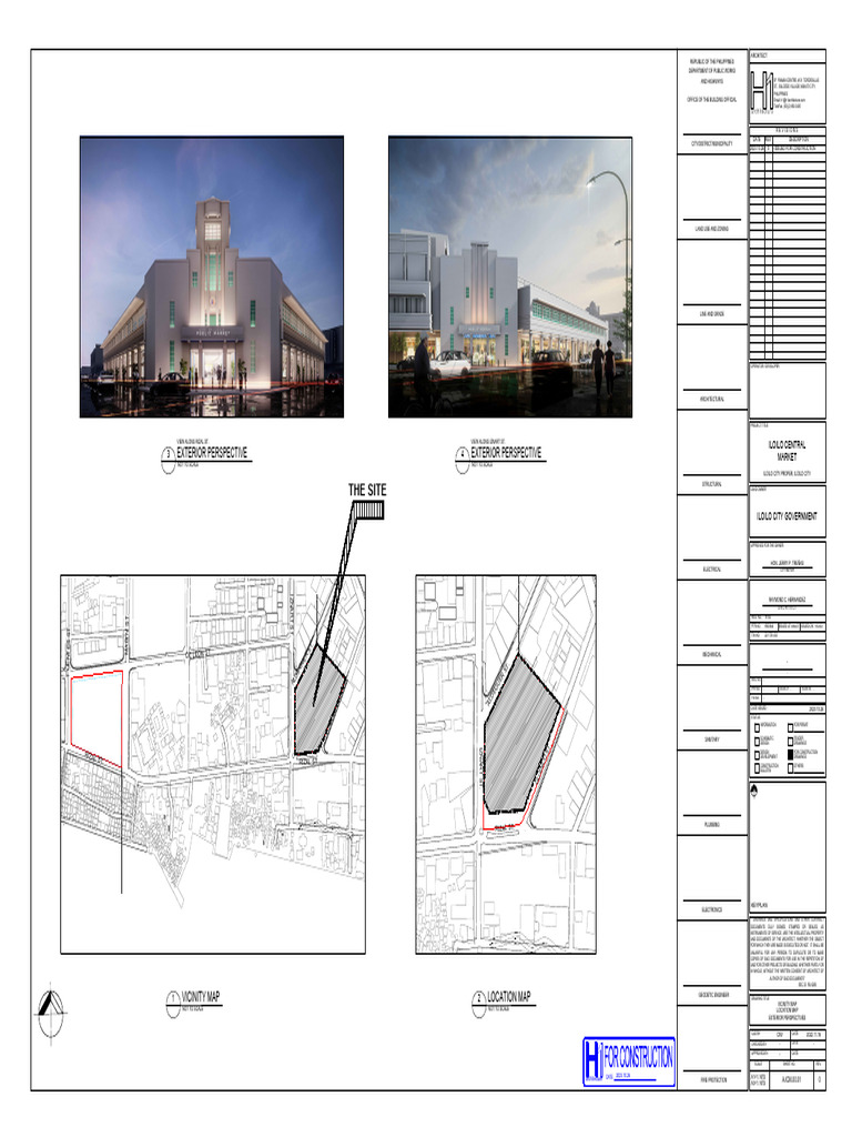 A.icm.00.01 Perspective, Location Map, Vicinity Map | PDF